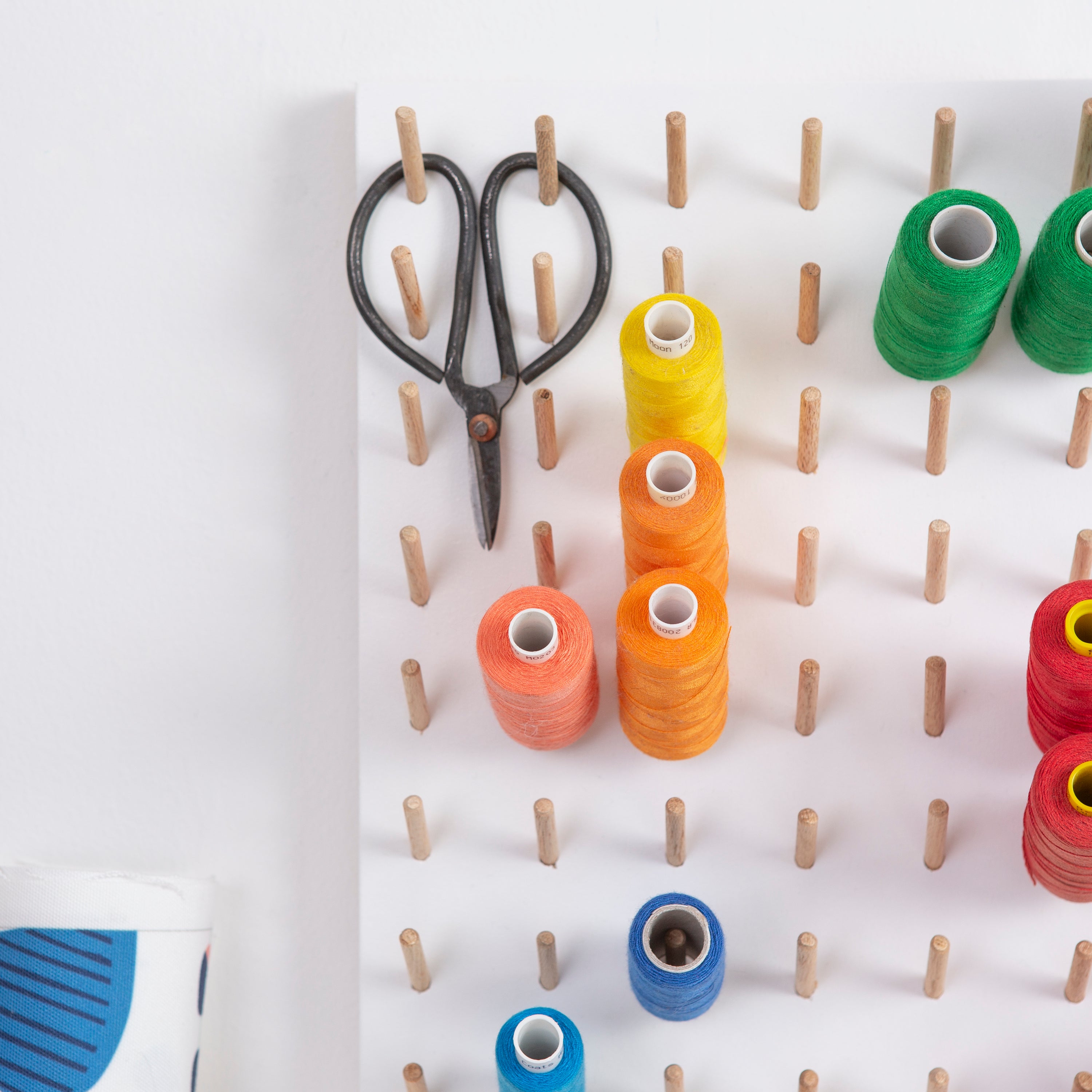 Cotton Reel Thread Storage | Easy organiser for your sewing space ...