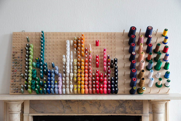 Bespoke cotton reel storage – Thread Pegs